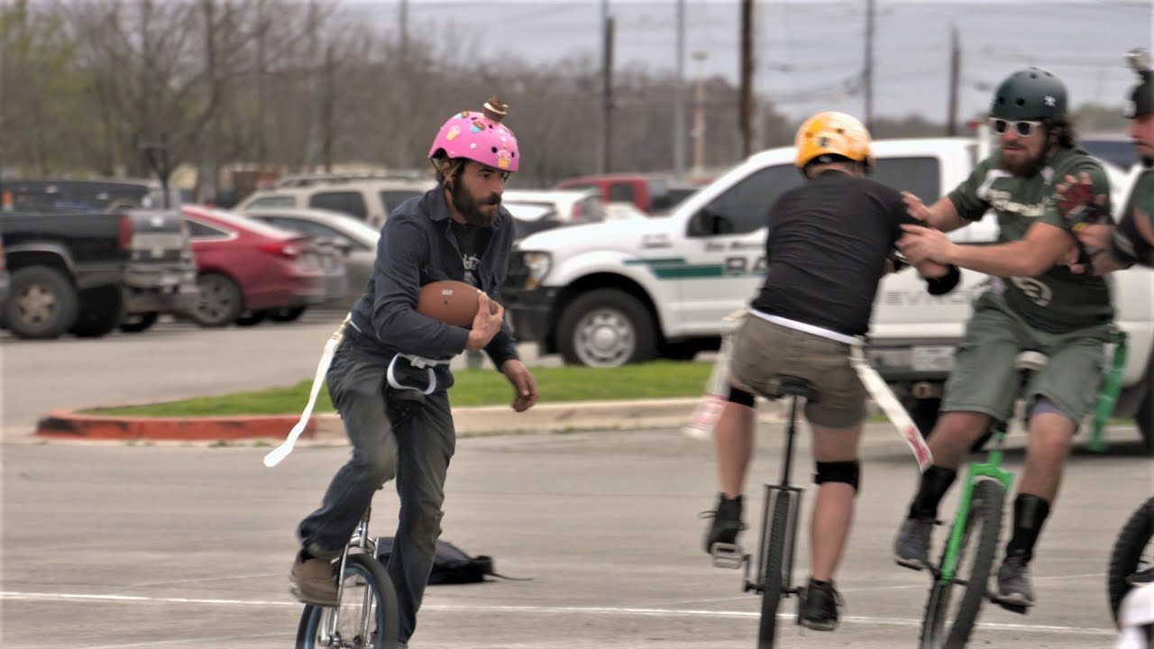 UNICYCLE FOOTBALL - YouTube