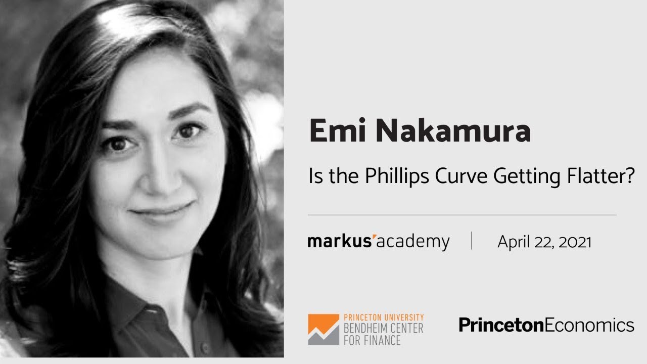 Emi Nakamura on Is the Phillips Curve Getting Flatter - YouTube