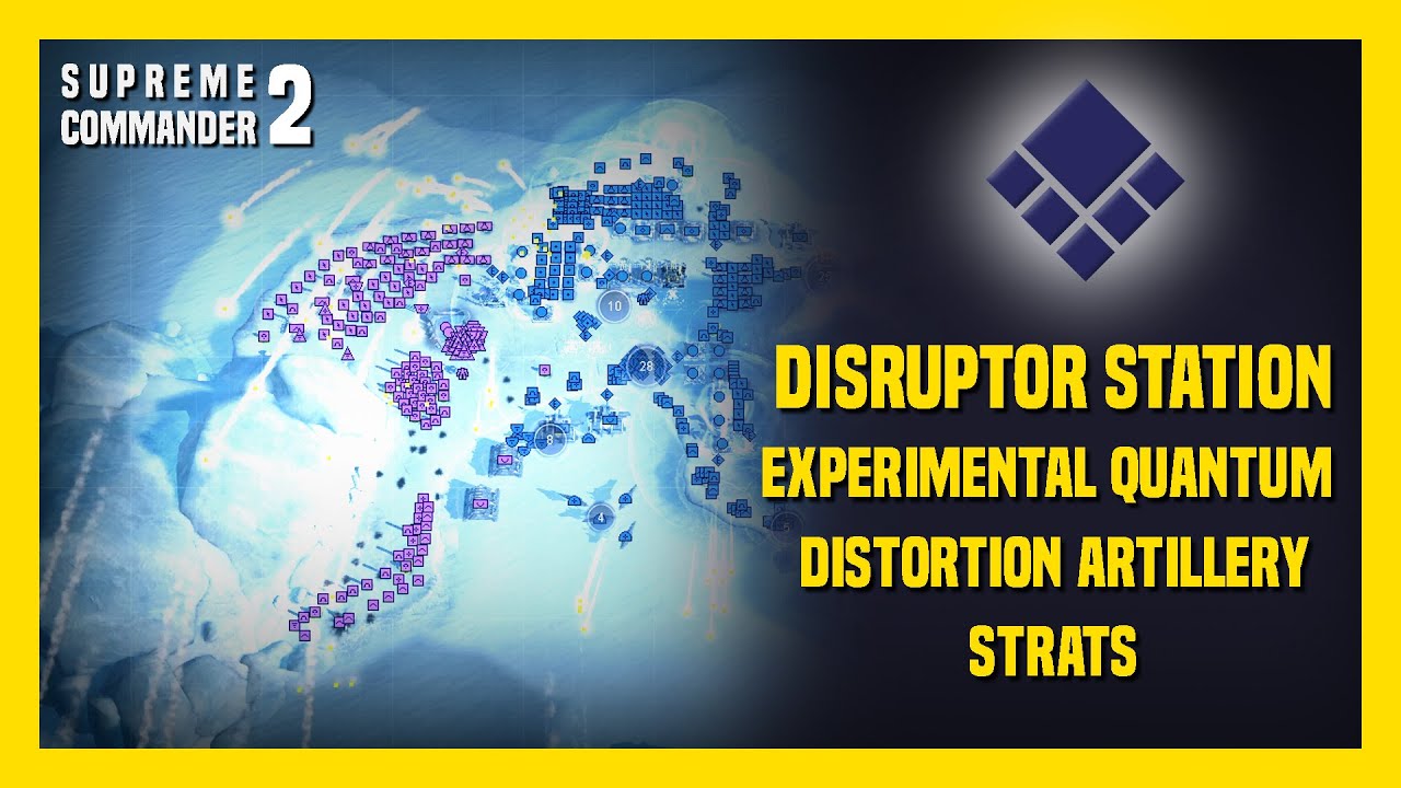 UEF SUPREME COMMANDER 2 | DISRUPTOR STATION EXPERIMENTAL QUANTUM ...