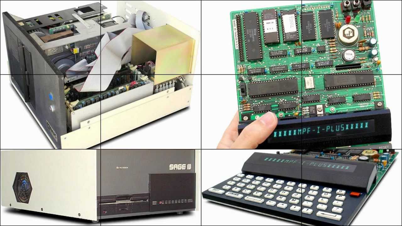 Old Computer From 1980 To 1985 - YouTube