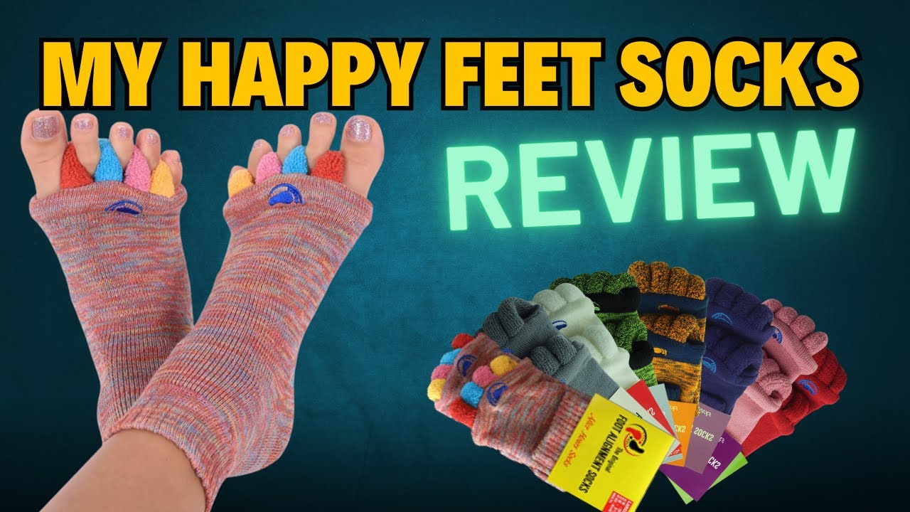 My Happy Feet Socks Reviews : Is It Effective? - YouTube
