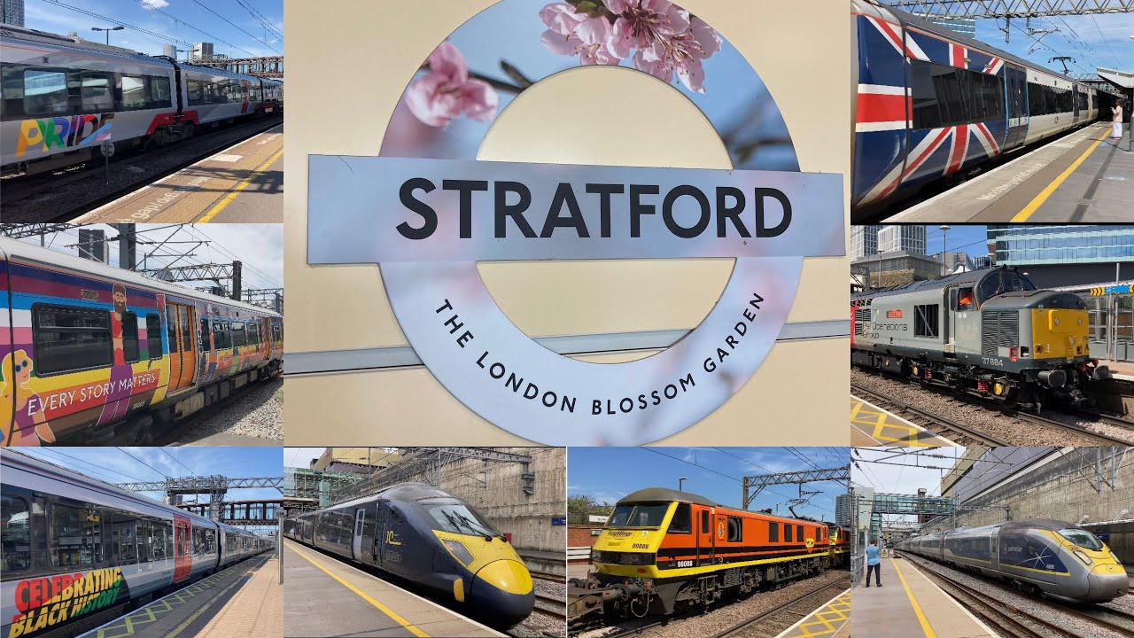 Trains At Stratford Regional (Great Eastern Mainline And Stratford ...