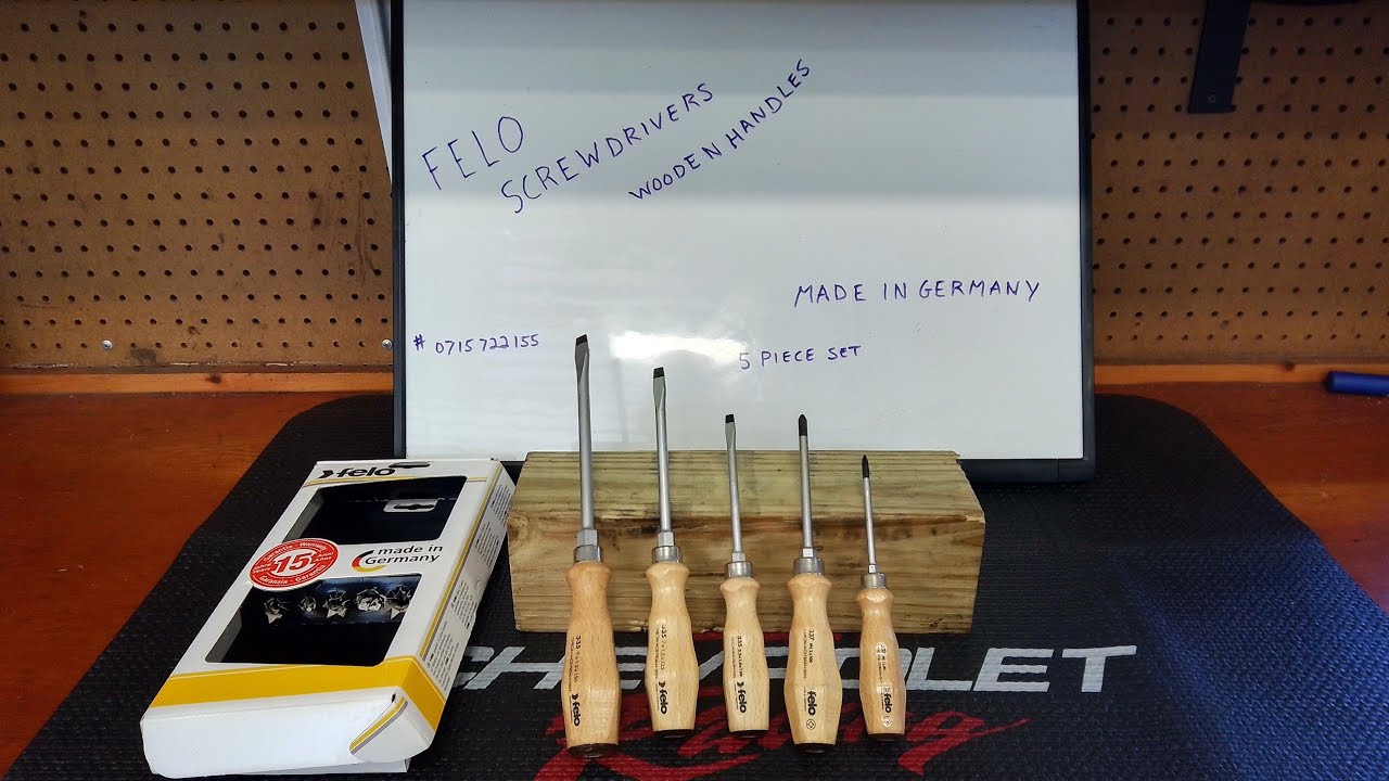 FELO wooden screwdrivers,made in GERMANY,superb design! - YouTube