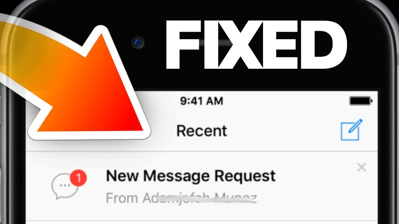 How to Solve message request not showing on messenger | request message ...