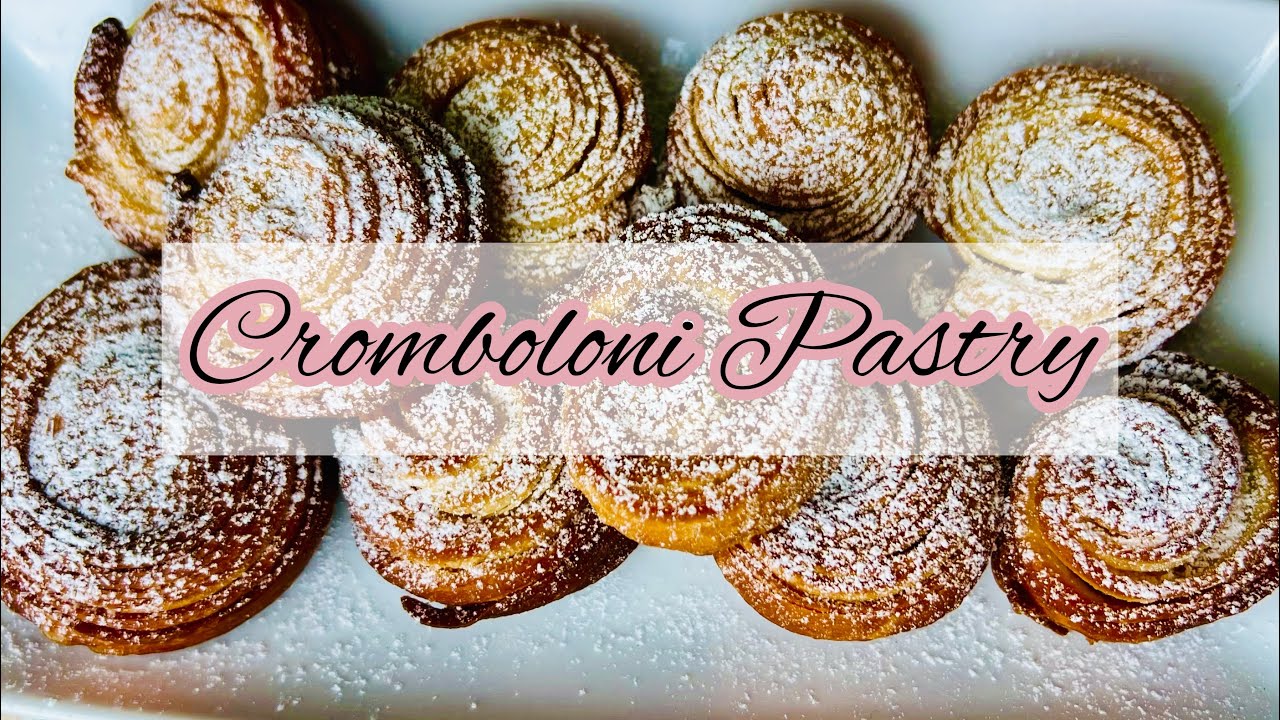 Cromboloni Pastry - YouTube