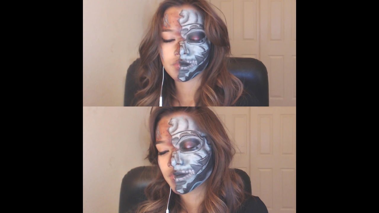 Terminator Costume Makeup - YouTube