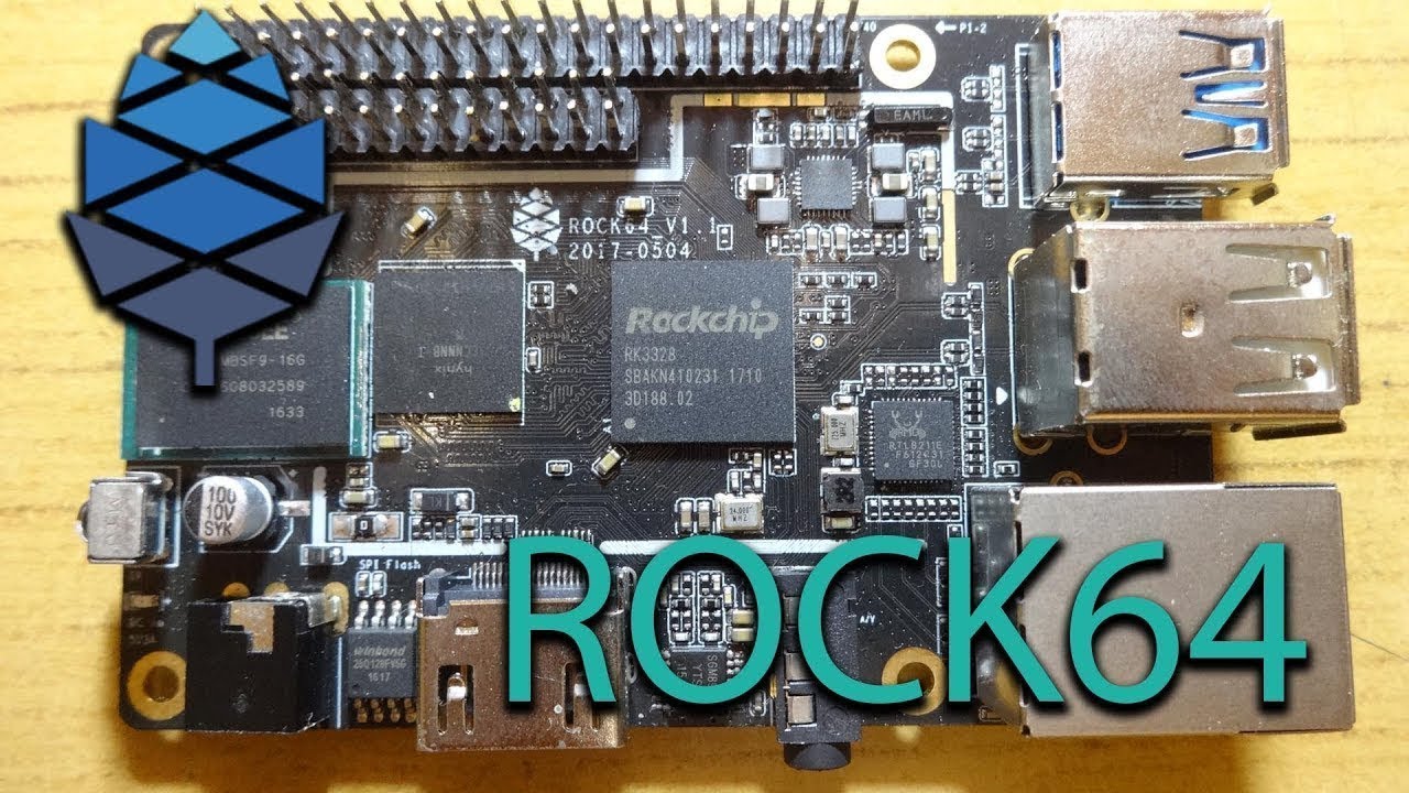 Rock64 - Home Media Server, armbian, pihole, smb, emby, deluge, apache2 [lab0x001] - YouTube