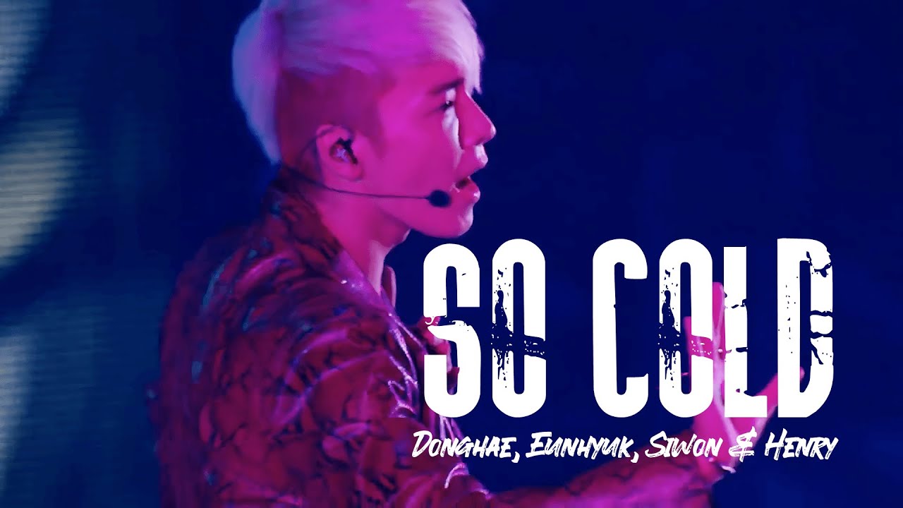 DONGHAE+EUNHYUK+SIWON+HENRY 李东海 李赫宰 崔始源 HENRY SO COLD SS5 IN SEOUL首尔场 ...