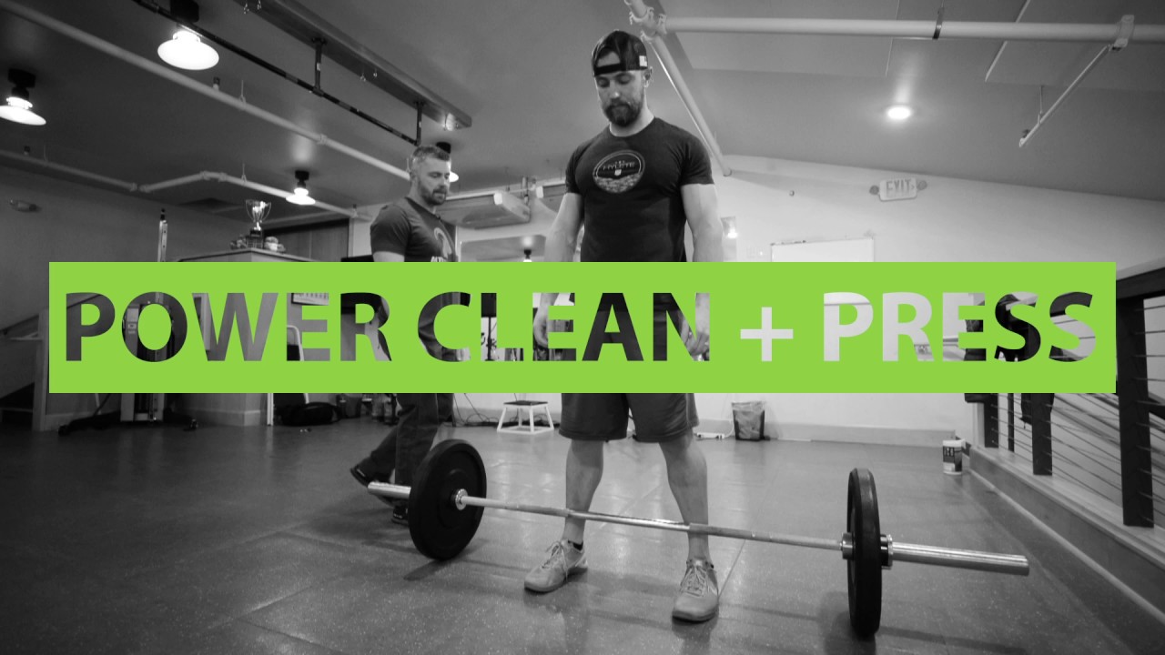 MTNTOUGH Form - POWER CLEAN AND PRESS - YouTube
