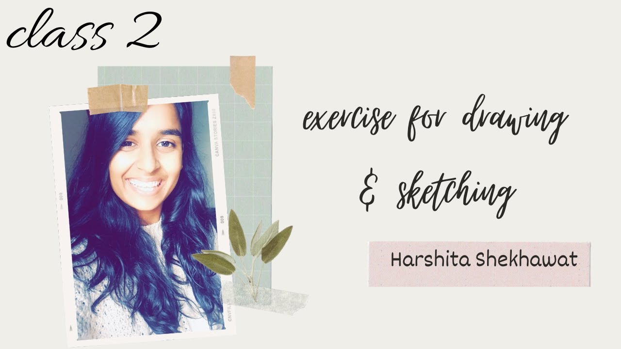 Class 2 Exercise for drawing for beginners | How to Draw | NATA ...