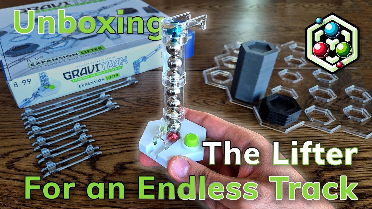 For an endless, looping track! Unboxing the GraviTrax Expansion Lifter ...