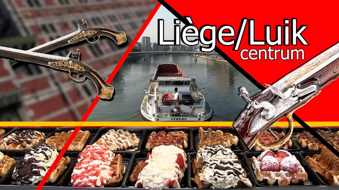 Luik Centrum dl 1, Stads wandeling en Le Grand Curtius Museum - YouTube