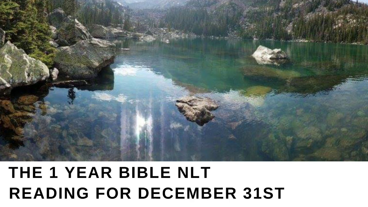The one year bible NLT reading for December 31st Revelation 22:1-21 ...
