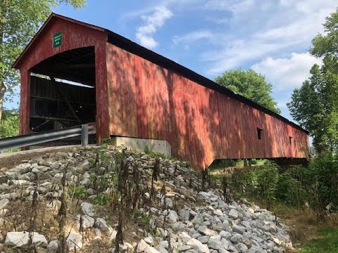 Dunbar and Oakalla Covered Bridges - YouTube