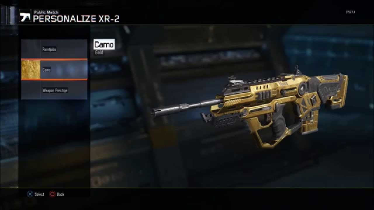 Call of Duty Black Ops 3 XR2 Gold camo? - YouTube