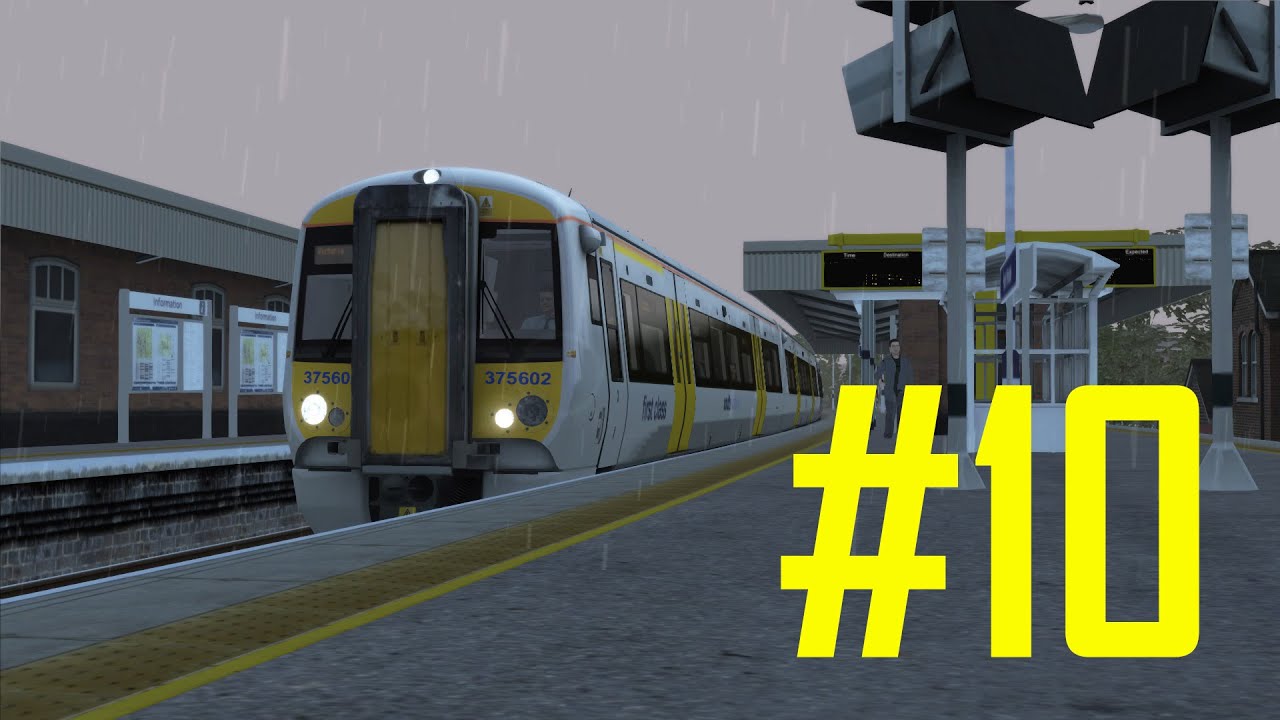 TRAIN SIMULATOR 2015 | South London Network | Class 375 #10 - YouTube