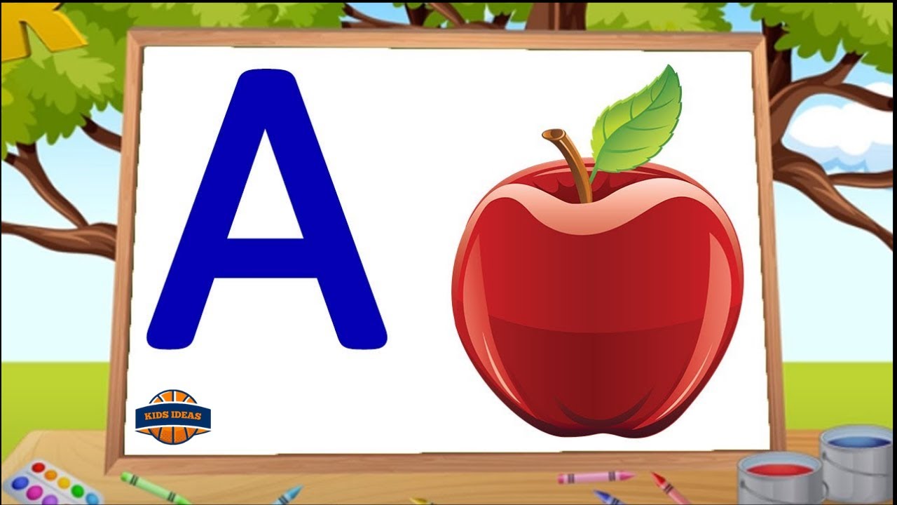 ANIMATED ABC ALPHABET FOR KIDS - YouTube