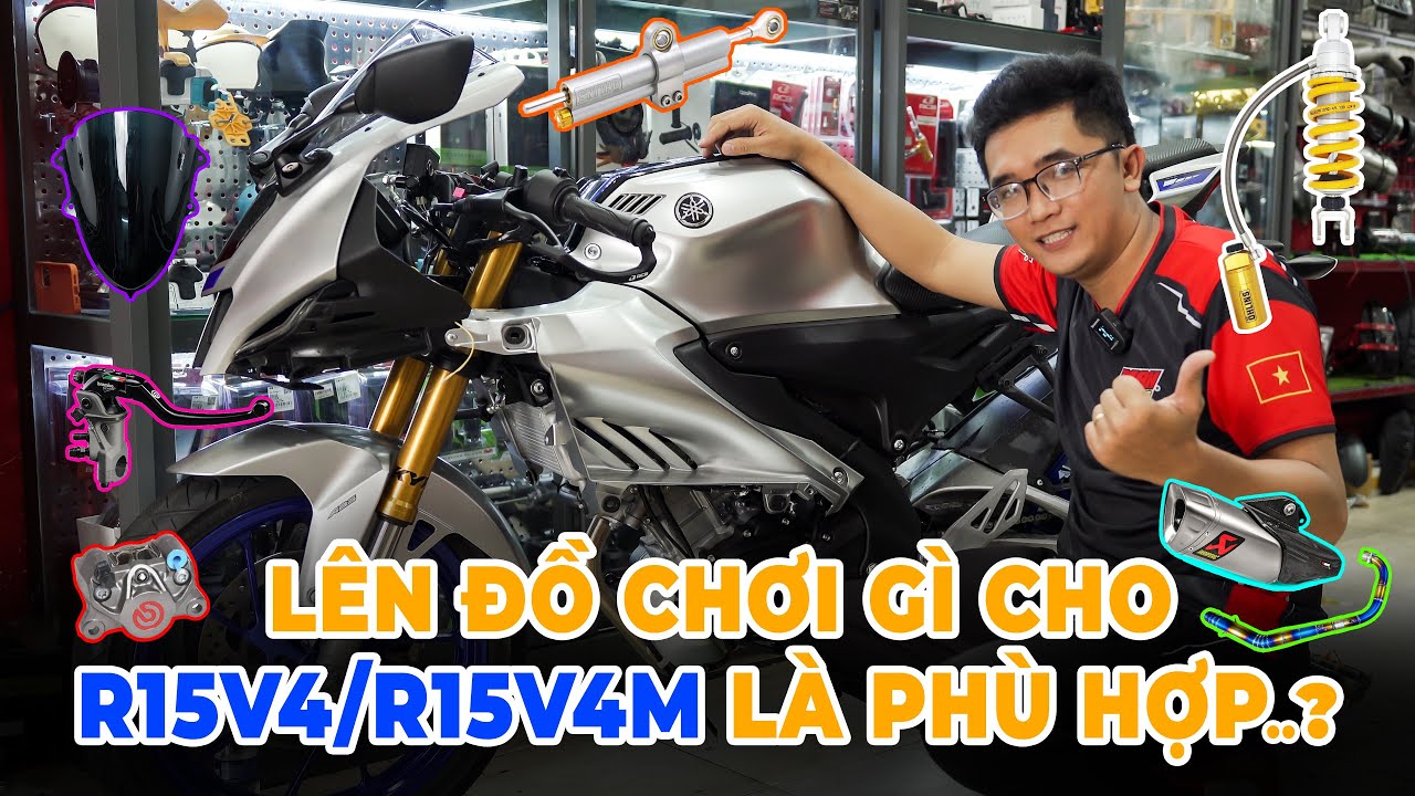 R15v4 Nên Độ Đồ Chơi Gì ? | Chia Sẻ Cách Độ Xe R15M - R15 V4M Cùng FMAN ...