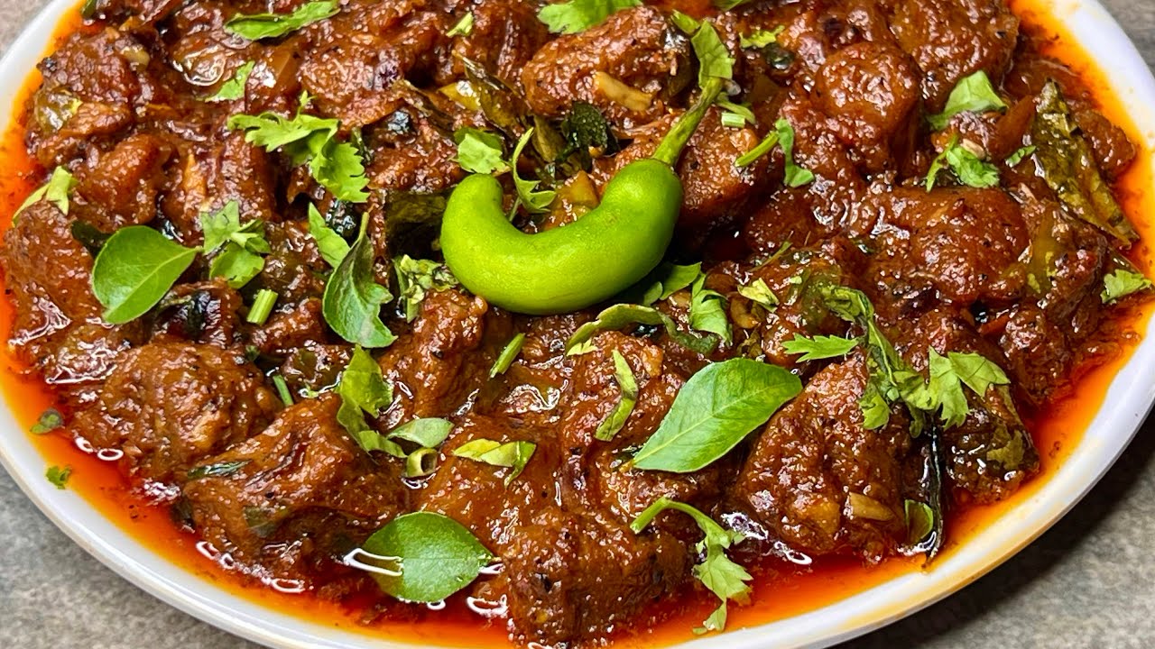 KERALA SPECIAL BEEF ROAST Pura Mohalla Mehkega Iski Khushbu Sey - Best ...