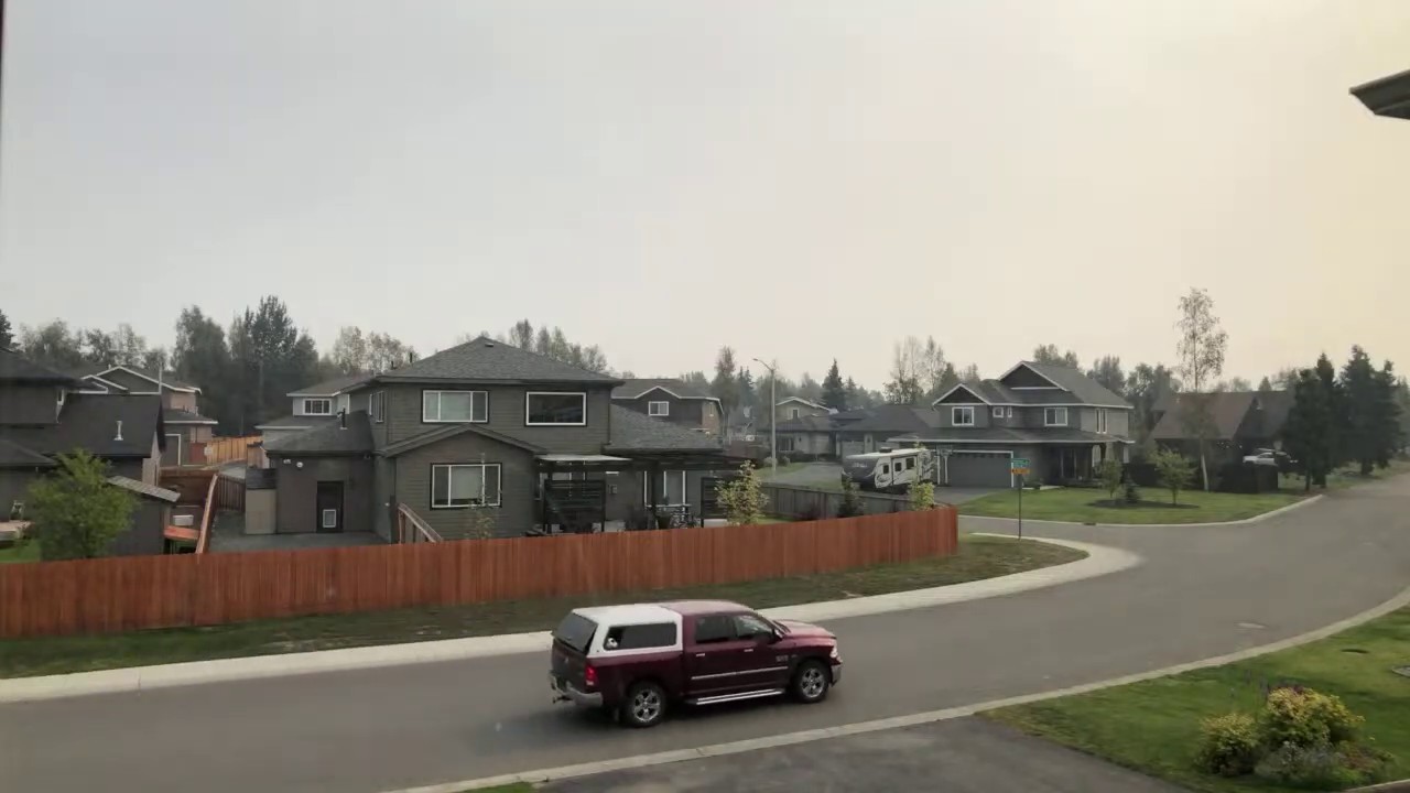 Alaska Wildfire Smoke - Anchorage - August 19th 2019 - YouTube