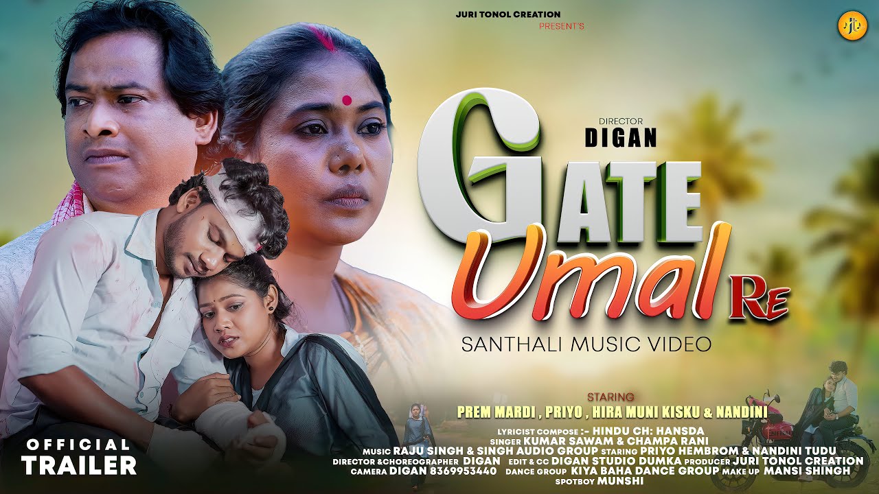 Gate Umul Re Santhali Promo Video 2025 || Kumar Sawan || Champa Rani ...