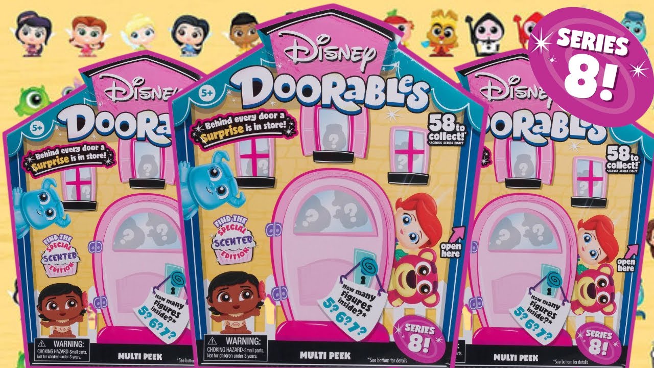 UNBOXING DISNEY DOORABLES SERIES 8 MULTI PEAK BLIND BAGS!! - YouTube