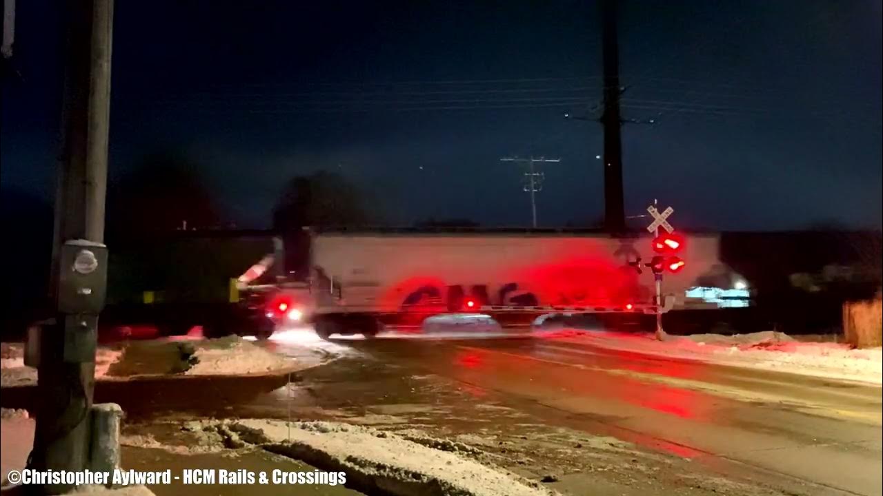 KCS 4574 Grey Ghost at State Ave in Owatonna, MN - YouTube