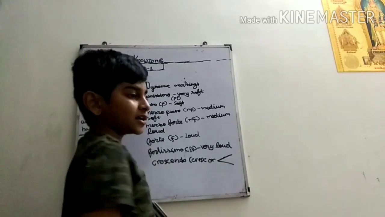 Dynamic markings, Articulation marks, Tempo marks and signs Theory ...