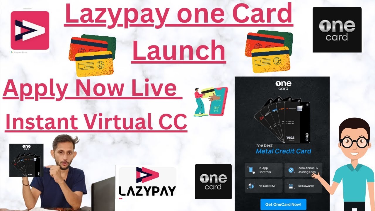 🤑🤷Lazypay One Card Launched 🤑 l Lazypay One Card Apply Live 2023 🤩l ...