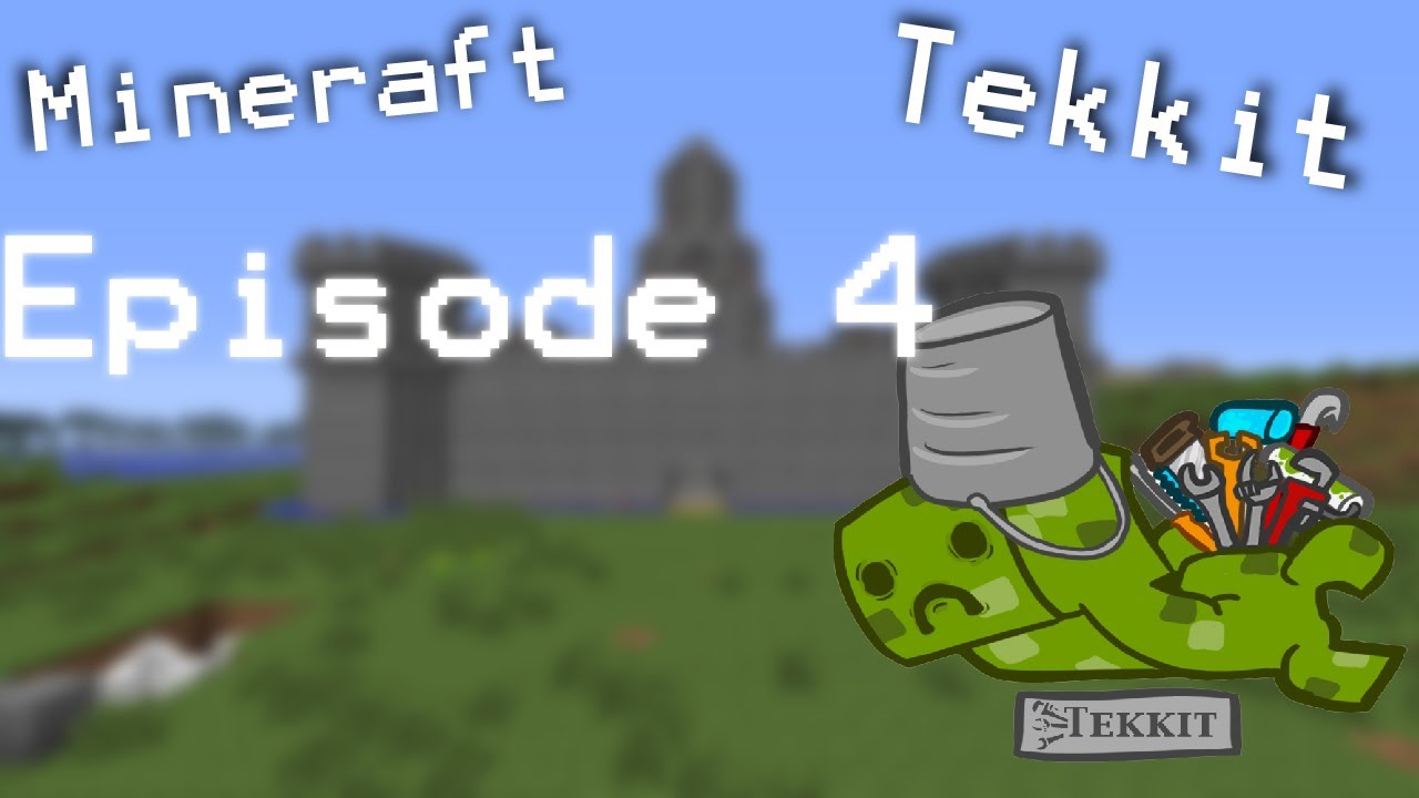 Minecraft Tekkit Playthrough Ep. 4! Drilling for Oil - YouTube