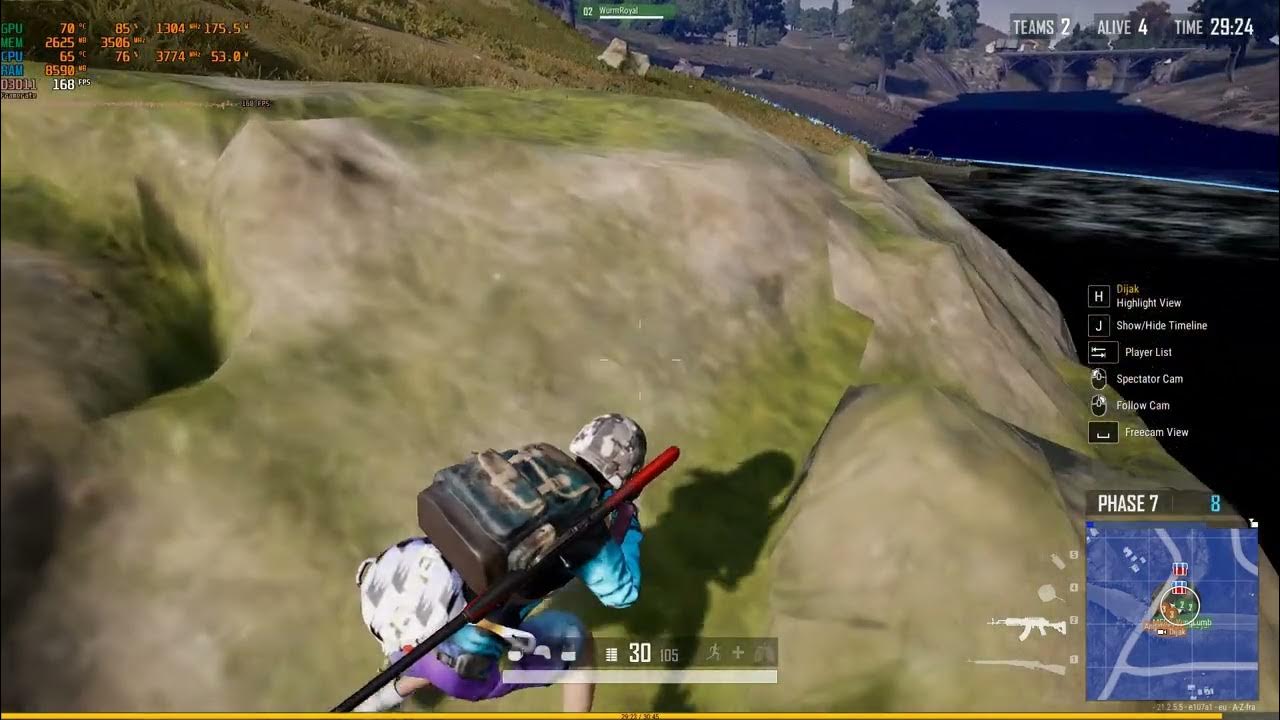 PUBG Replay I7 6700 + GTX 980 - YouTube