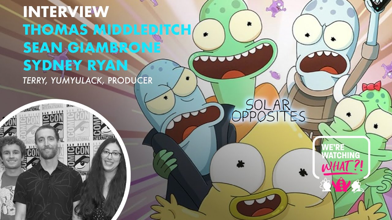 Solar Opposites Interview | Thomas Middleditch, Sean Giambrone, Sydney ...
