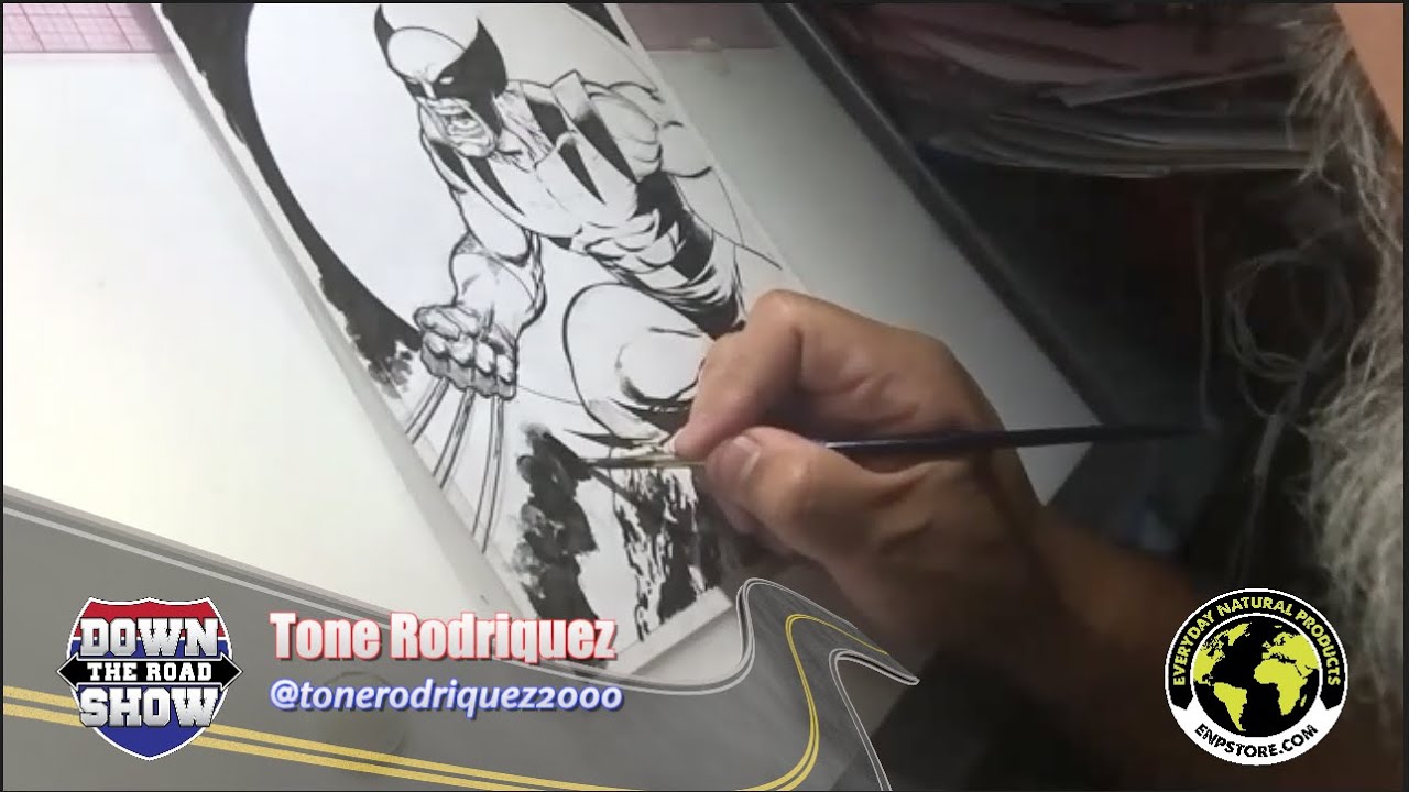 Tone Rodriguez - Live Art - DTRShow Podcast with K.C. Murdock ...