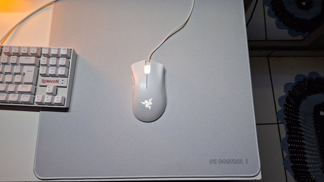 Unboxing do mousepad PK control 1 - YouTube