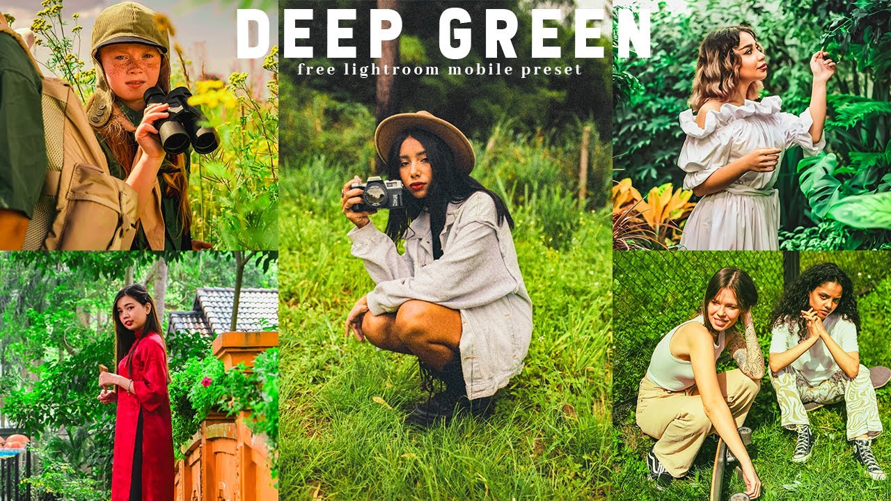 Deep Green Lightroom Presets |Lightroom Preset Download Free DNG ...