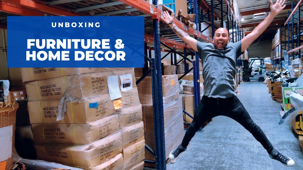 UNBOXING: New Overstock Furniture & Home Decor - YouTube