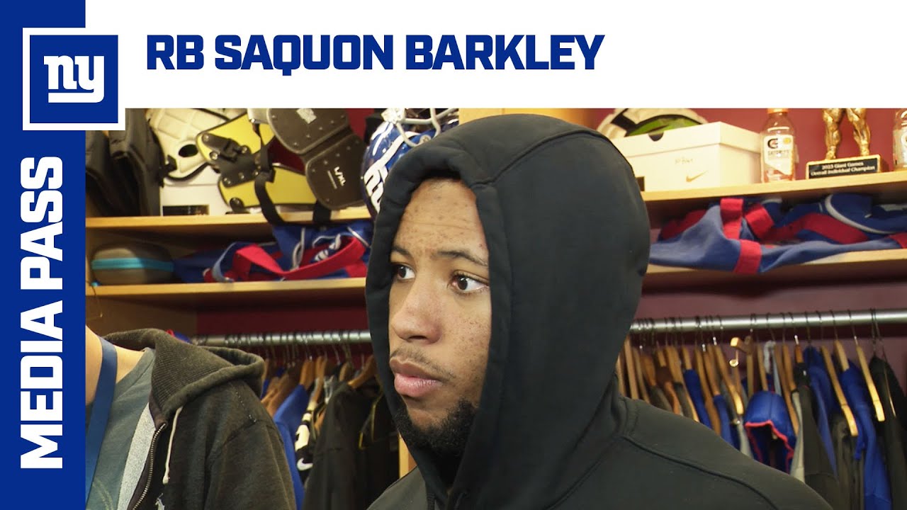 Saquon Barkley: 'Go out on a high note' | New York Giants - YouTube
