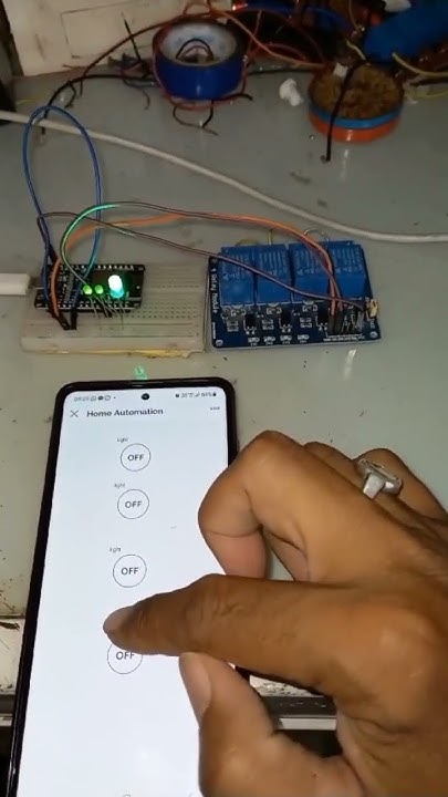 Home Automation using esp8266 #viral #arduino #shortvideo - YouTube
