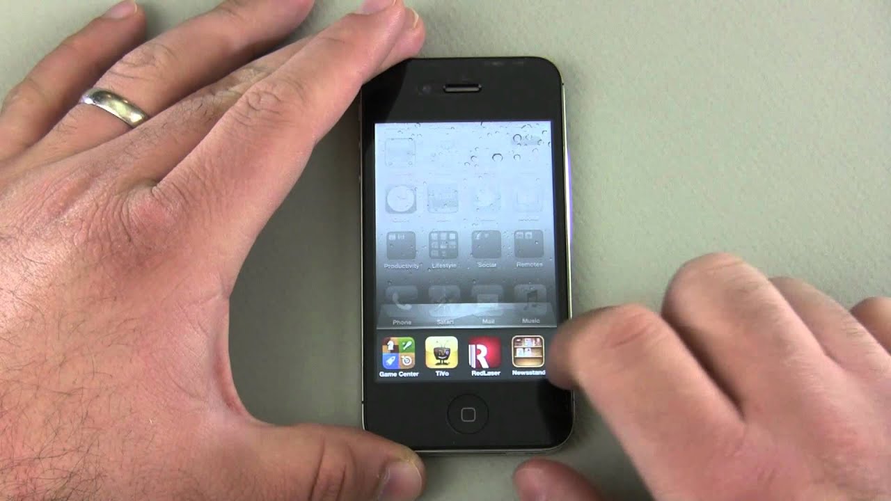 iPhone 4 / 4S Tips - Apps, Folders and Multitasking - YouTube