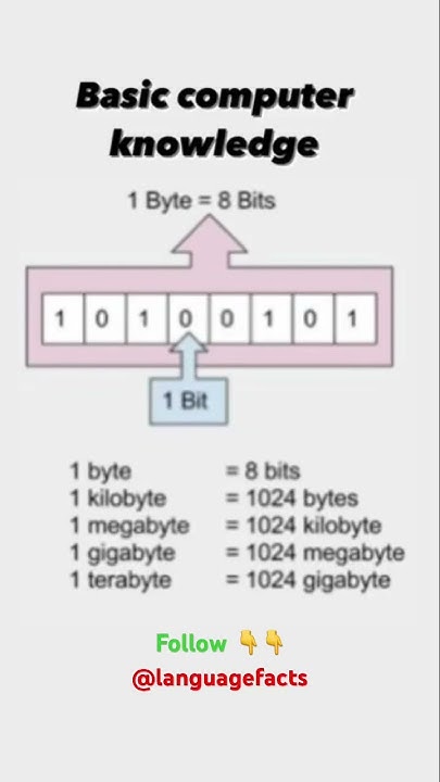 What's the Idea Behind Basic Computer knowledge ? #new #computer #shorts #binary@languagefacts ...