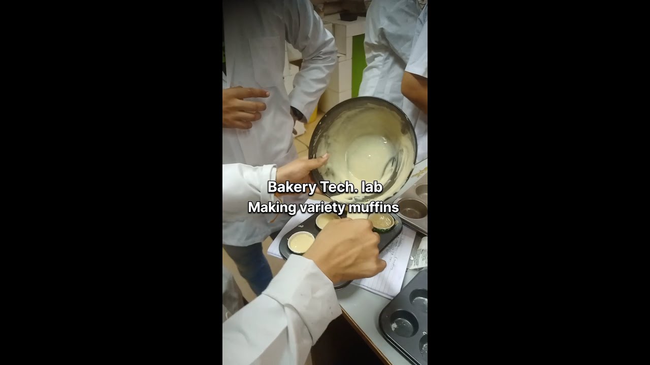 Bakery Tech. Lab, Muffin Making #pondicherryuniversity #foodscience # ...