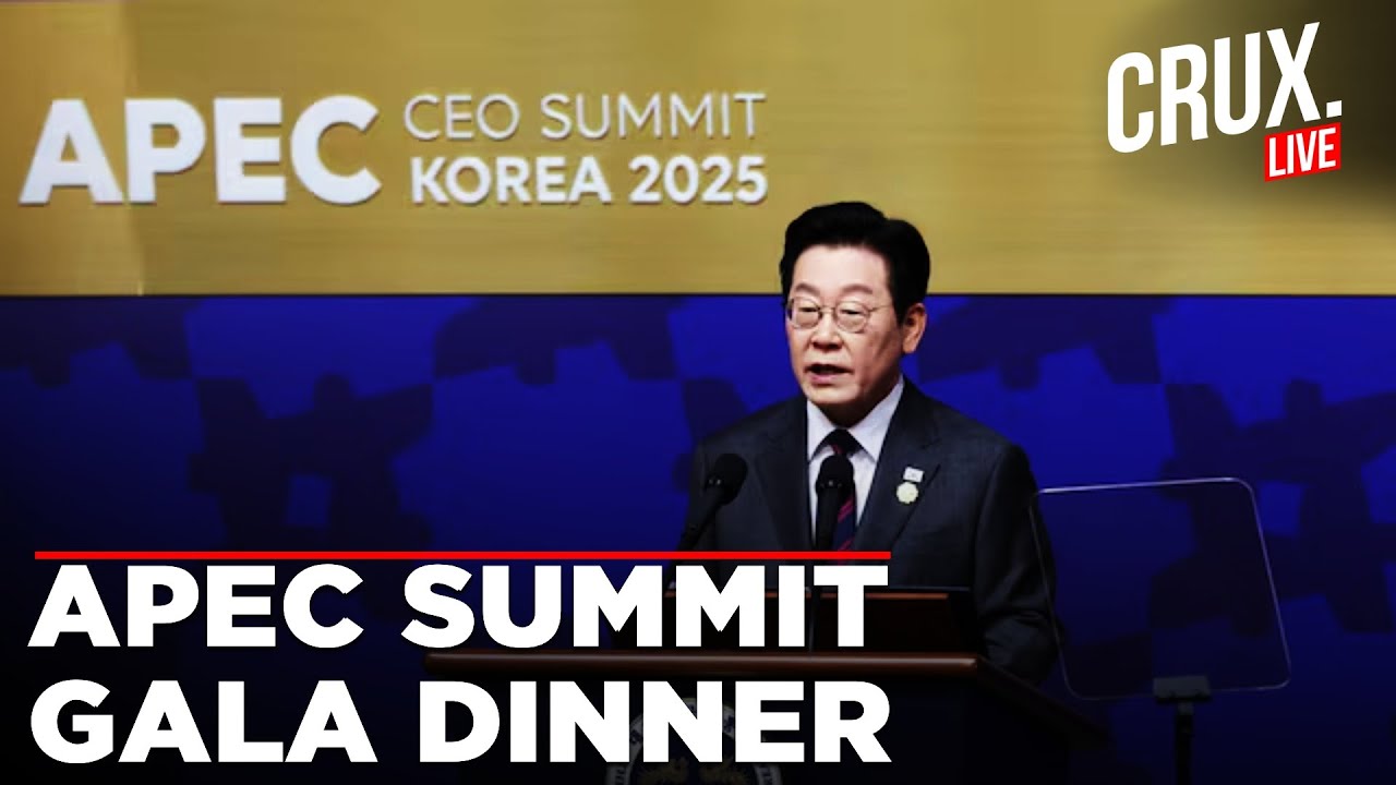 APEC Summit LIVE | South Korea President Lee Hosts Gala Dinner For ...
