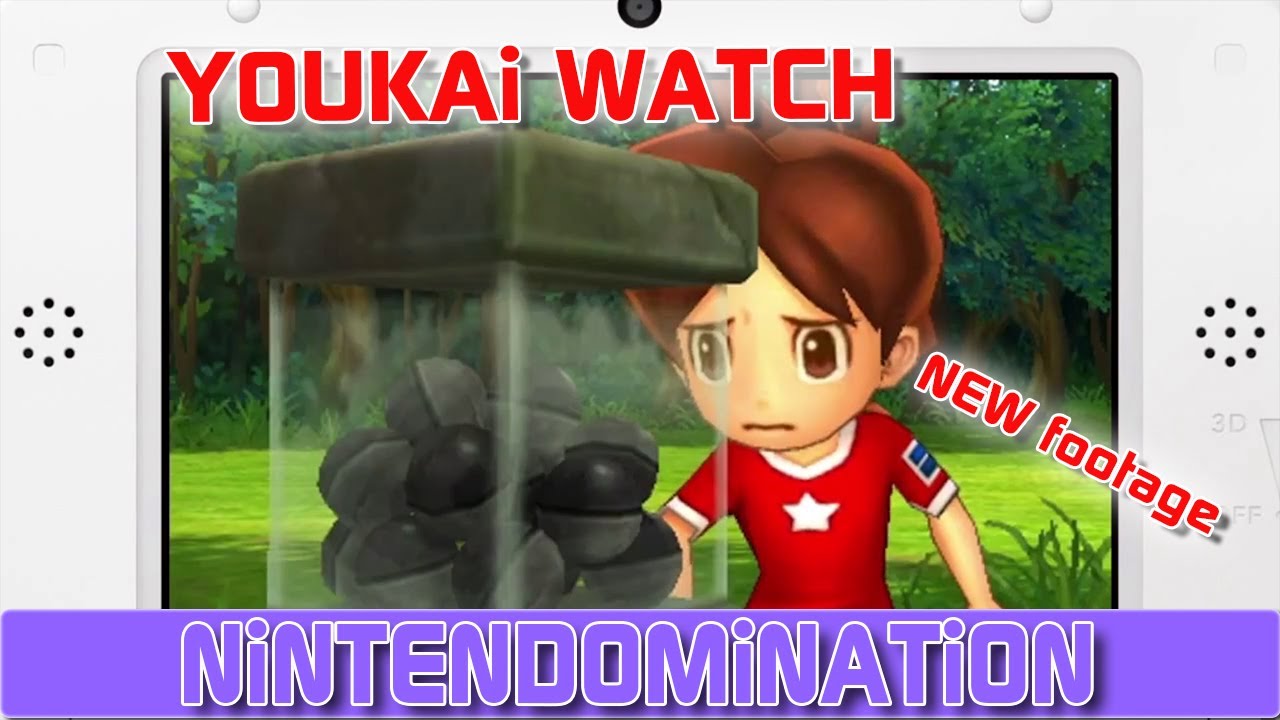 3DS - Youkai Watch - New Gameplay footage - YouTube