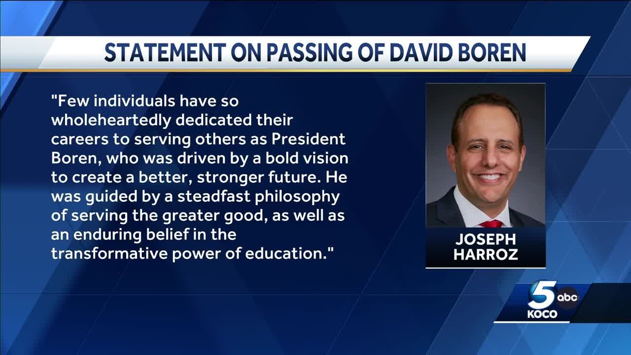 OU President Joseph Harroz Jr. remembers David Boren - YouTube