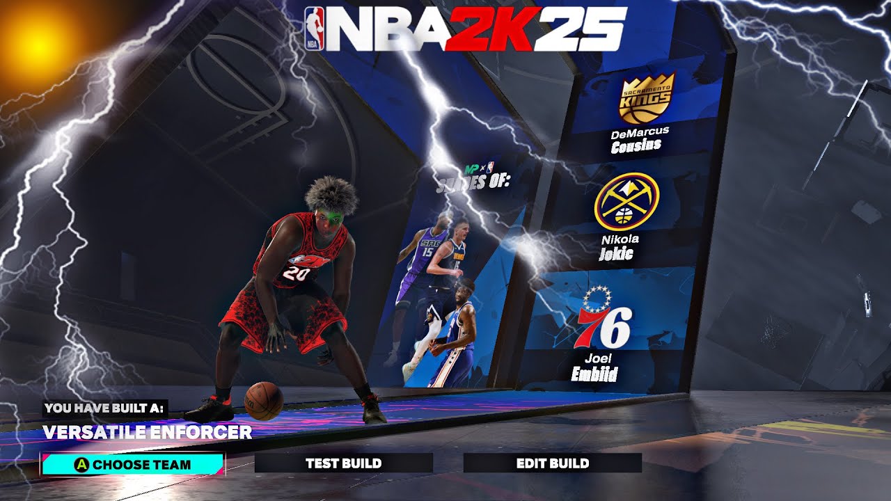 BEST ALL AROUND CENTER BUILD on NBA 2K25! GAME BREAKING VERSATILE ...