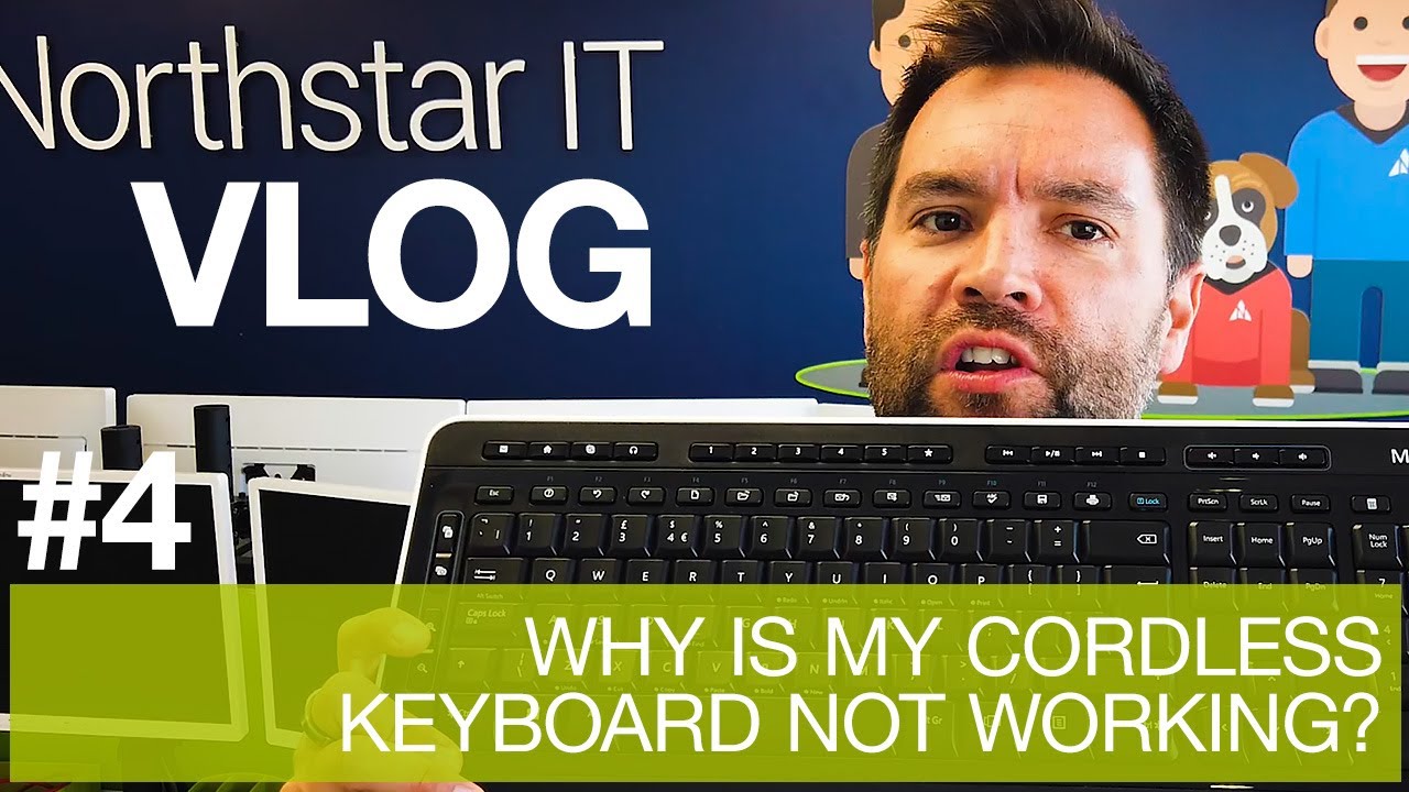 Why is my cordless keyboard not working? IT Support Episode 4 - YouTube