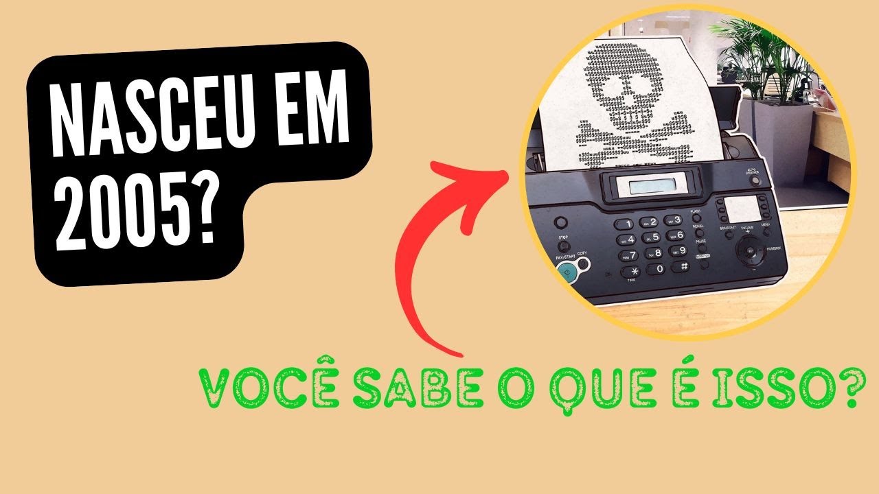 A Fascinante História do Fax - YouTube