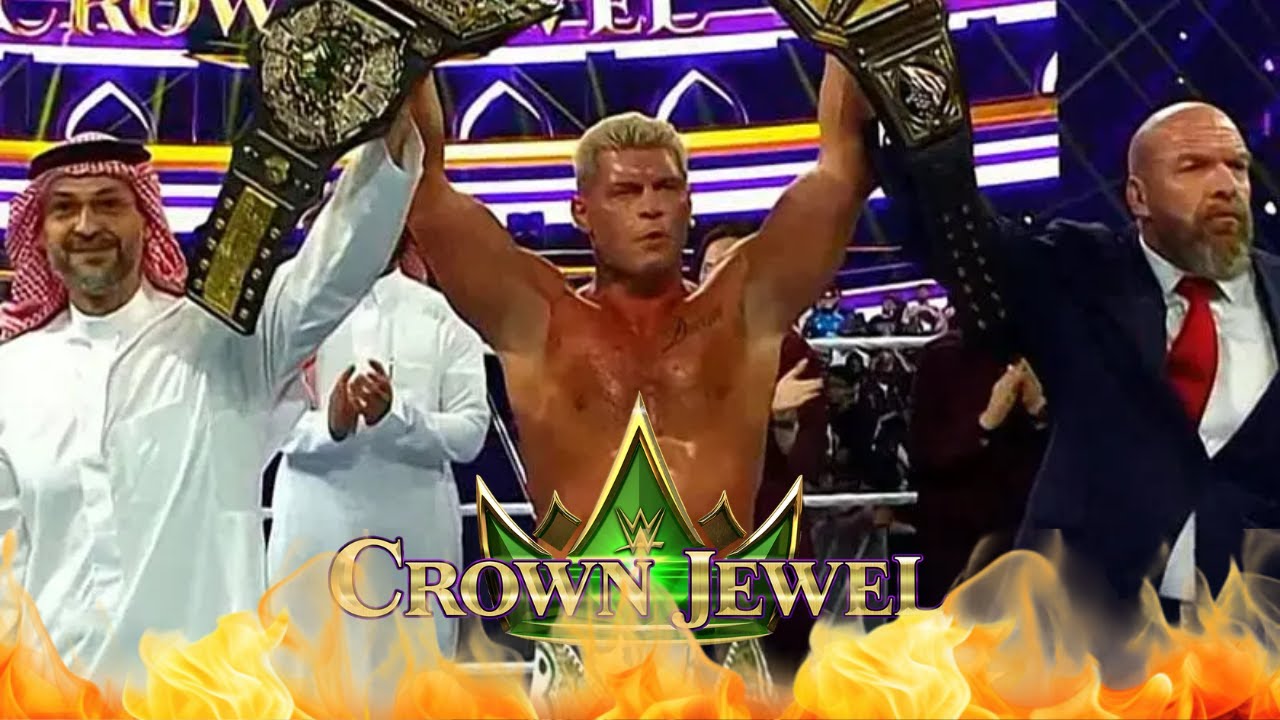 WWE Crowns The First Ever Crown Jewel Champion In Controversial Fashion ...