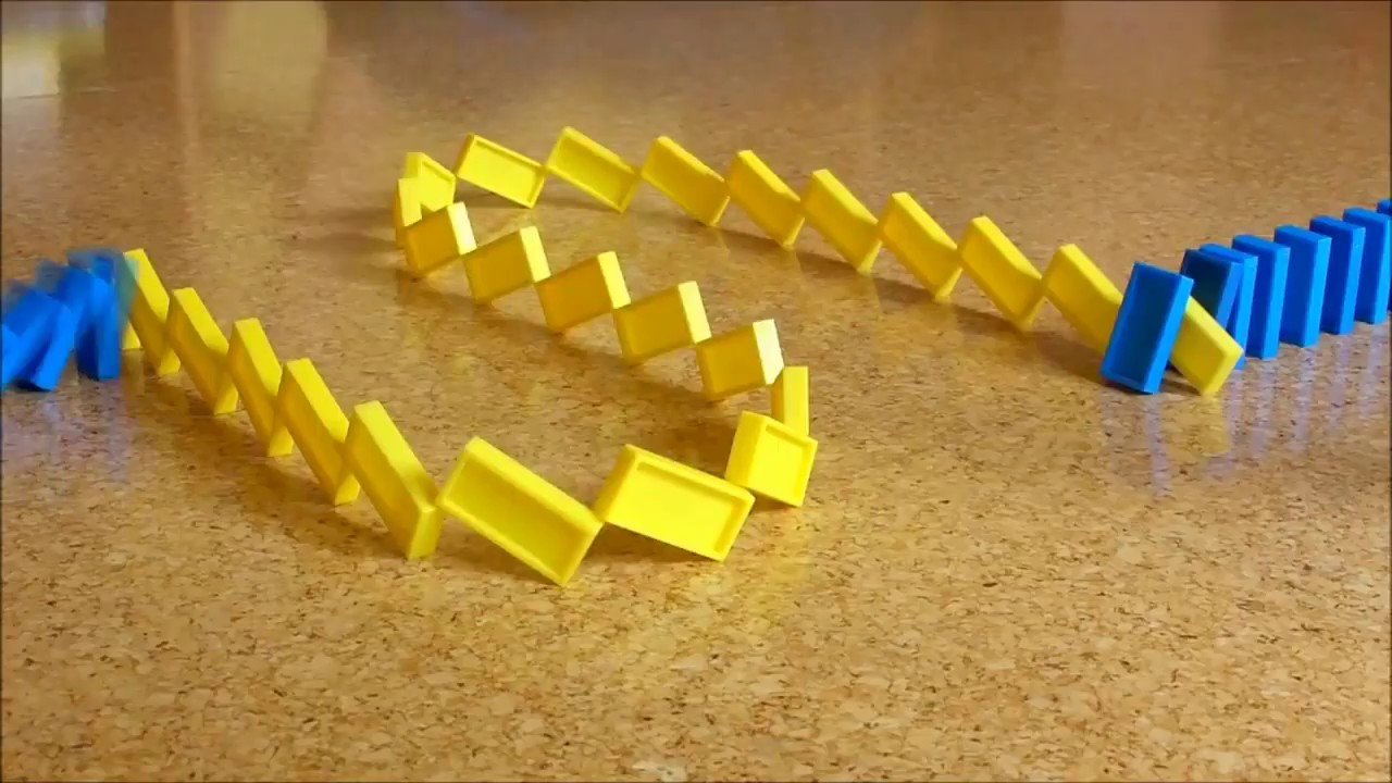 Fantastic Domino Tricks - YouTube