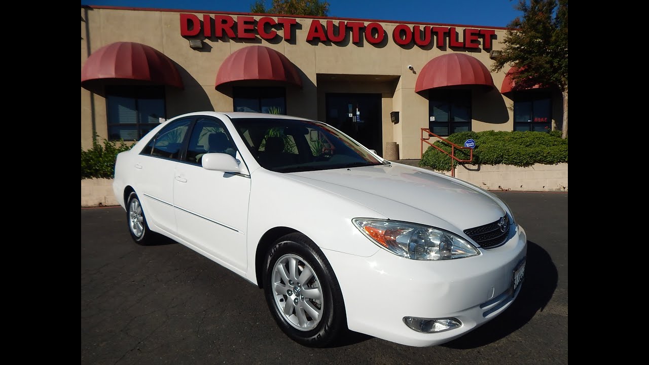 2003 Toyota Camry XLE walk around demo review! - YouTube